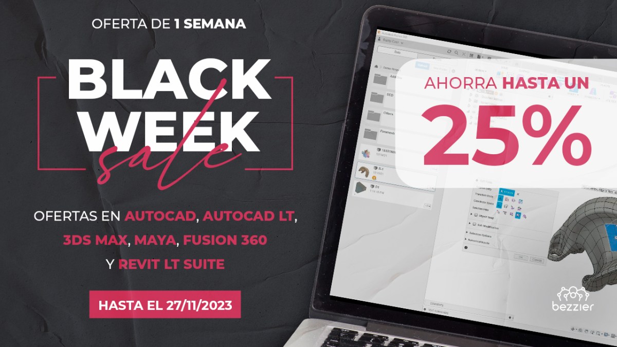 BLACK FRIDAY: 25% de descuento en nuevas licencias anuales de AutoCAD LT, Revit LT Suite y ...